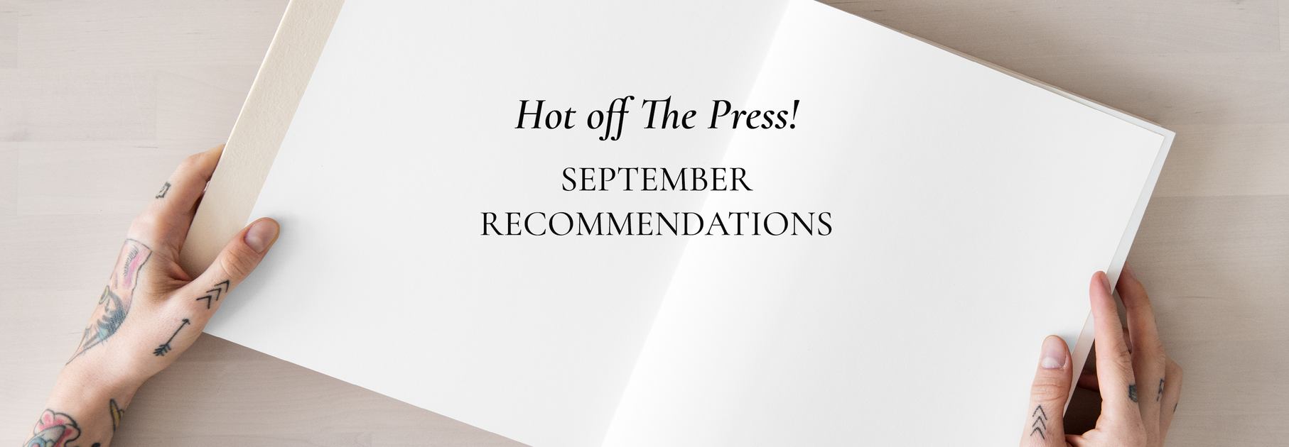 Hot Off The Press: September Releases! — Wordsworth Books