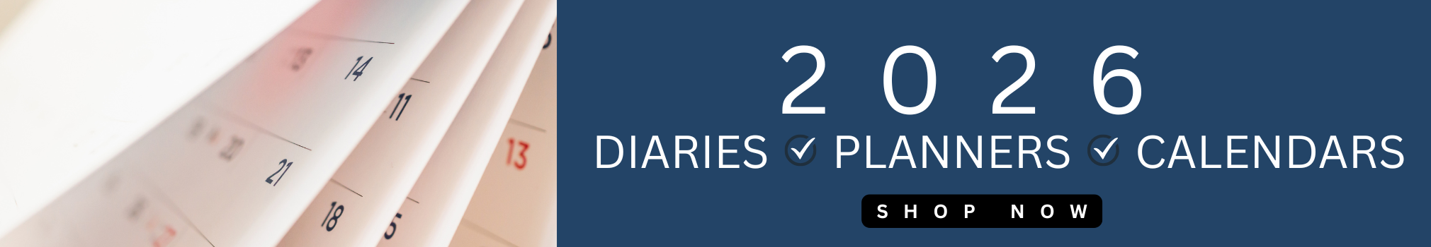 2026 Calendars, Diaries and Planners — Wordsworth Books