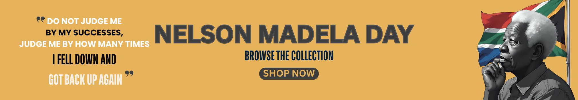 Nelson Mandela Day — Wordsworth Books