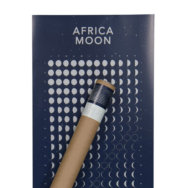 Africa Moon Poster 2026 — Wordsworth Books