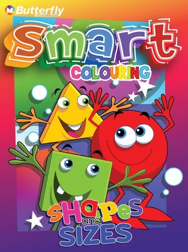 Smart Colouring: Shapes and Sizes (Paperback) — Wordsworth Books