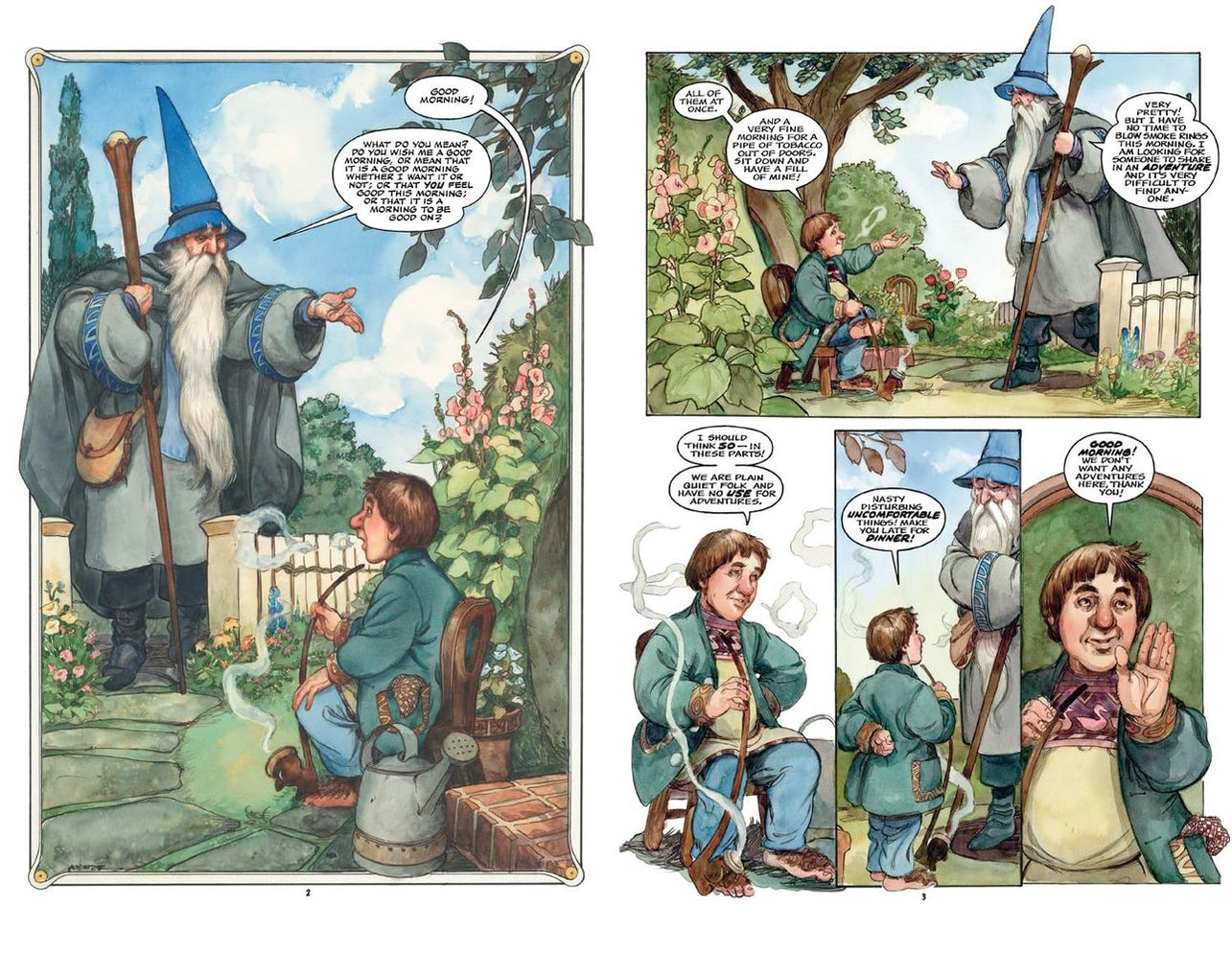 The Hobbit Graphic Novel: Revised and Expanded (Hardcover) — Wordsworth ...