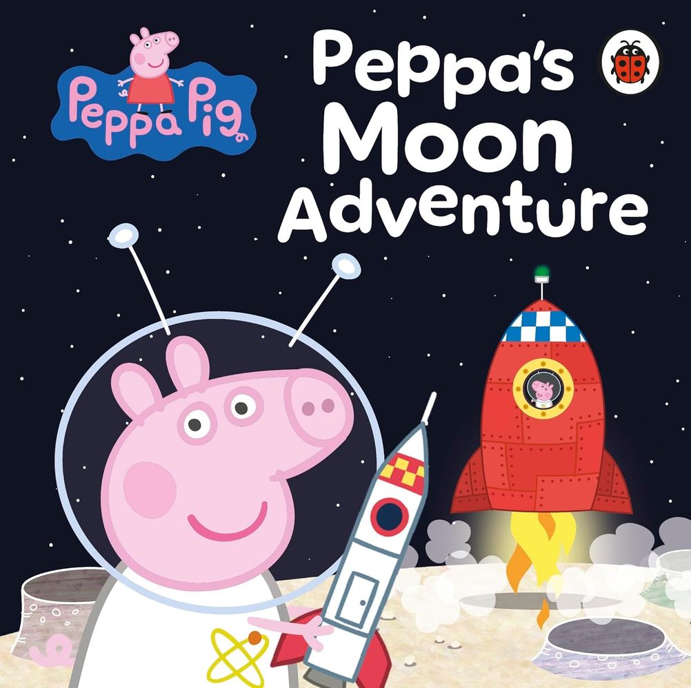 Peppa Pig: Peppa's Moon Adventure (Board Book) — Wordsworth Books