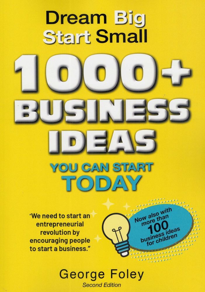 Dream Big, Start Small: 1000+ Business Ideas You Can Start Today (Pape ...