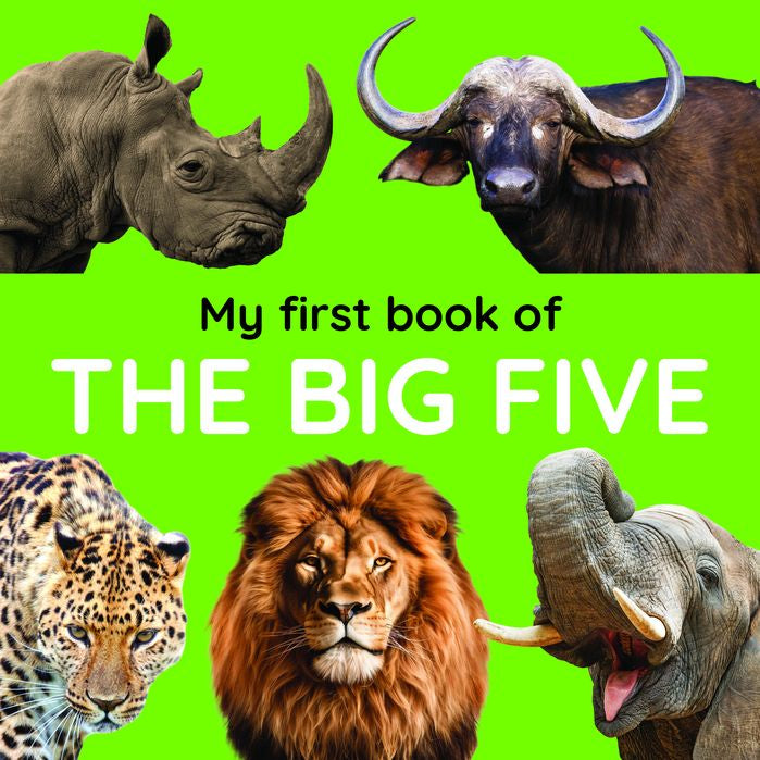 My First Book Of The Big Five (Board Book) — Wordsworth Books