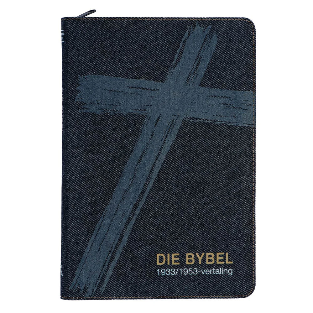 Die Bybel: 1933 / 1953 Vertaling – Denim met rits (Paperback ...