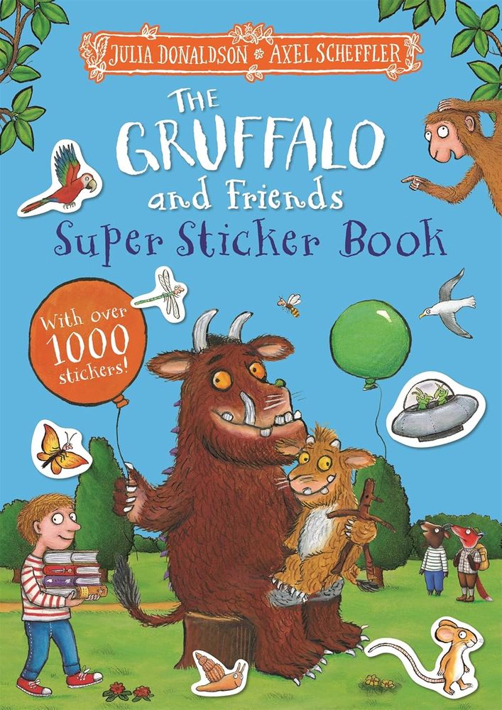 The Gruffalo and Friends Super Sticker Book (Paperback) — Wordsworth Books