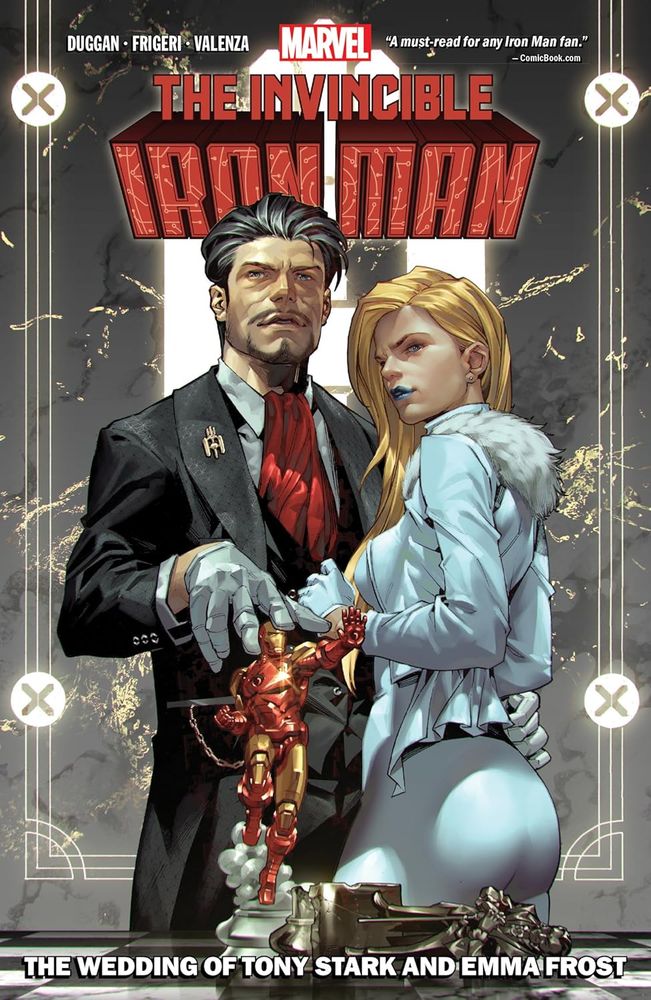 Invincible iron man v2: Wedding Of Tony Starks and Emma Frost ...