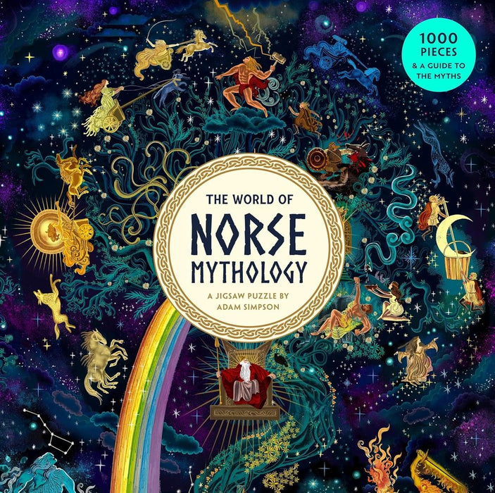 The World of Norse Mythology 1000 Piece Puzzle — Wordsworth Books