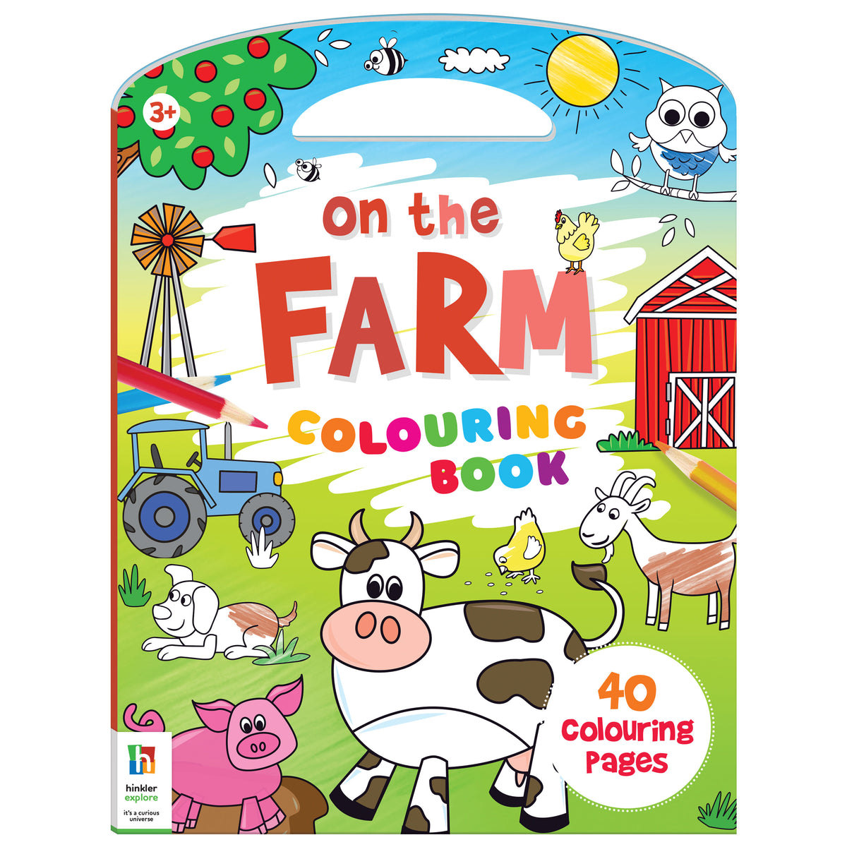 On The Farm Colouring Book — Wordsworth Books