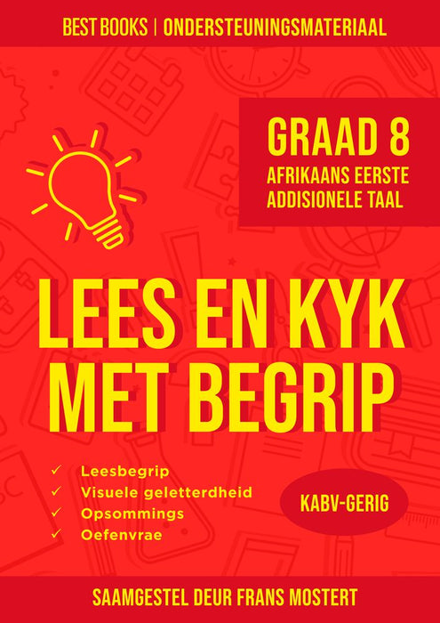 Best Books Lees en Kyk met Begrip (Graad 8) Afrikaans Eerste Addisione — Wordsworth Books