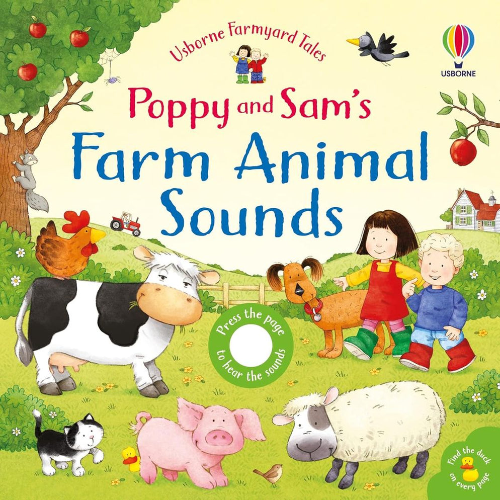 Poppy and Sam's Farm Animal Sounds (Board book) — Wordsworth Books