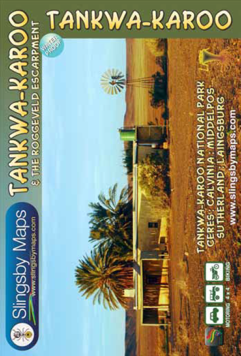 Slingsby Tankwa-Karoo & Roggeveld Escarpment Map — Wordsworth Books
