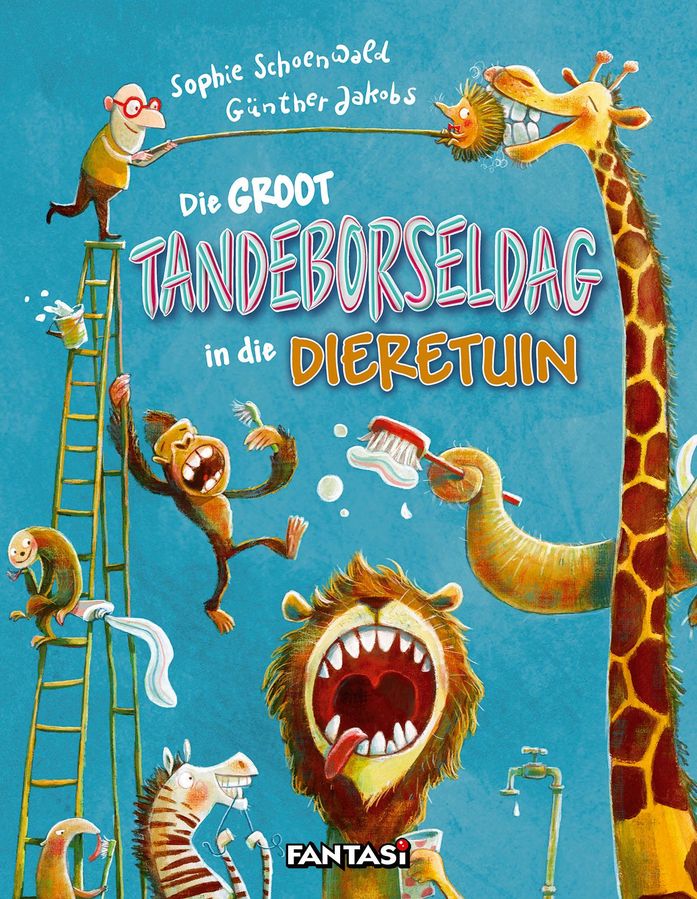 Die Groot Tandeborseldag In Die Dieretuin (Paperback) — Wordsworth Books