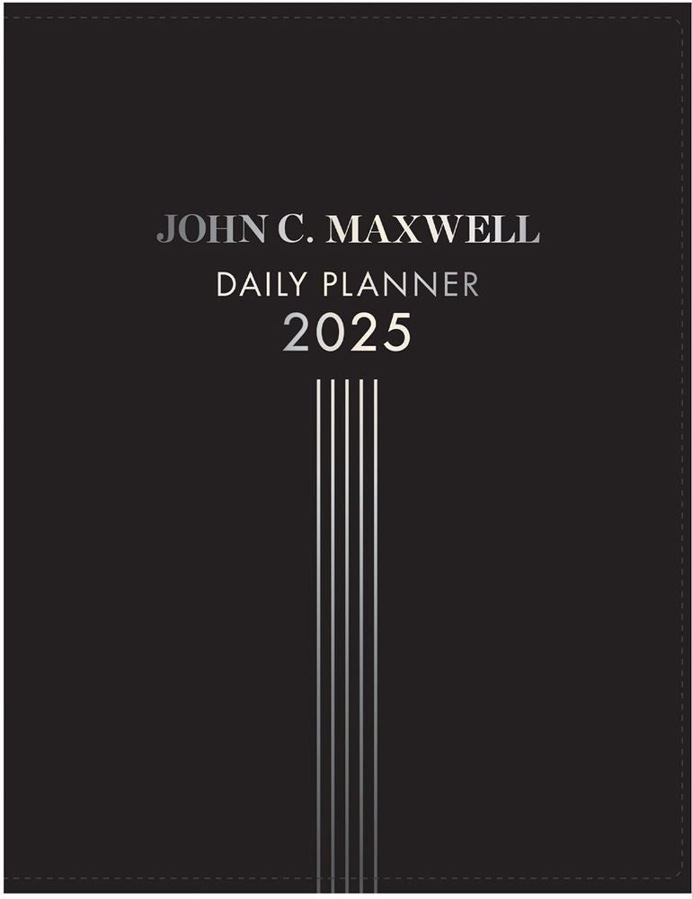 2025 John C. Maxwell Business Diary - Daily Planner Black A4 (Imitatio ...
