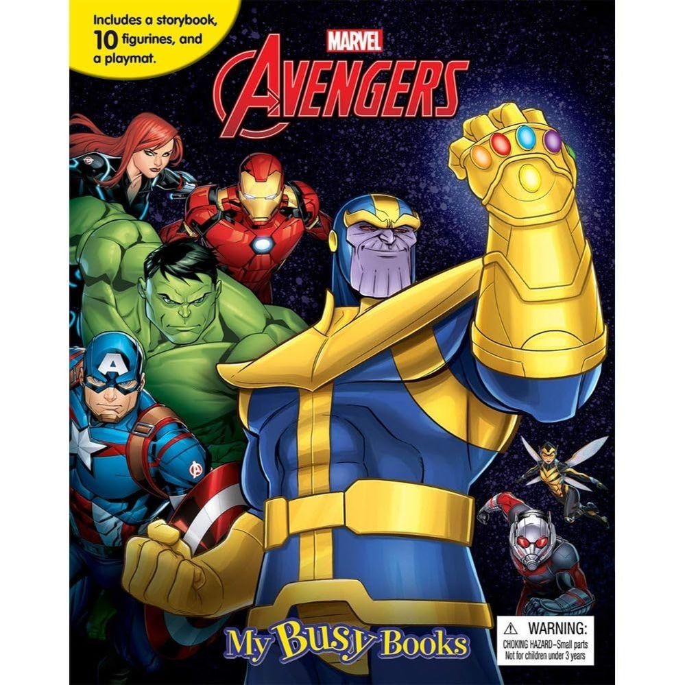 Marvel Avengers: My Busy Books (Board Book) — Wordsworth Books
