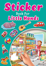 Sticker Books for Little Hands Turquoise — Wordsworth Books