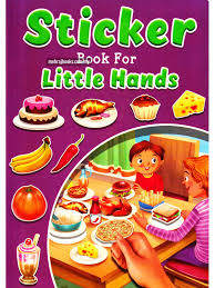 Sticker Books for Little Hands Purple — Wordsworth Books