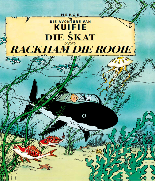 Die Avonture Van Kuifie 12: Die Skat Van Rackham Die Rooie (Paperback ...