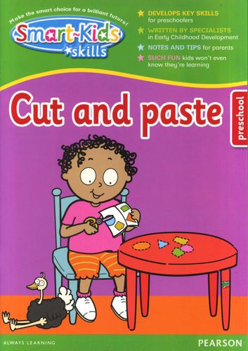 Smart-Kids Skills: Cut and paste: Preschool — Wordsworth Books