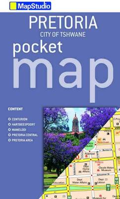 Pretoria pocket tourist map — Wordsworth Books
