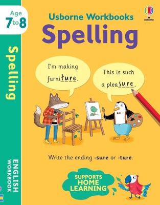 Spelling 7 8 English Workbook — Wordsworth Books