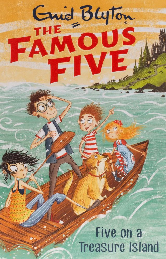 Famous Five: Five On A Treasure Island: Book 1 (Paperback) — Wordsworth ...