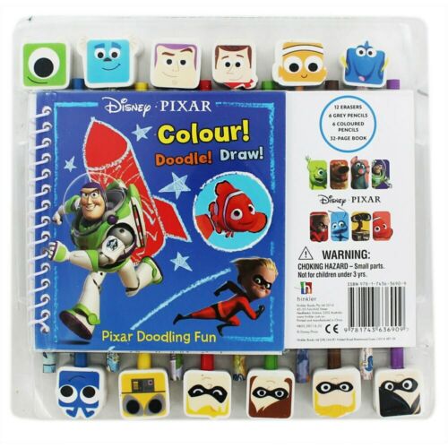 Disney Pixar Colour! Doodle! Draw! Activity Kit — Wordsworth Books