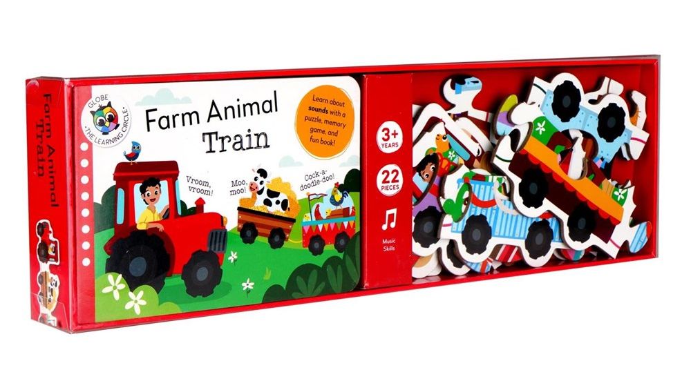 Farm Animal Train — Wordsworth Books