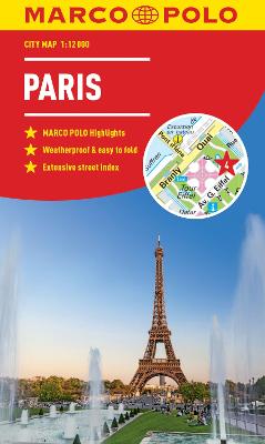 Paris Marco Polo City Map — Wordsworth Books