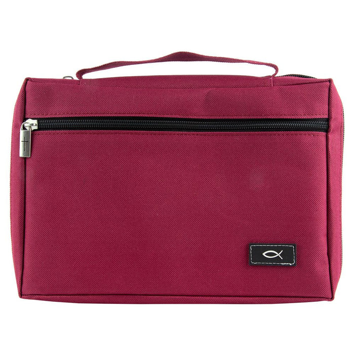 Ichthus Maroon Value Bible Bag (Large) — Wordsworth Books