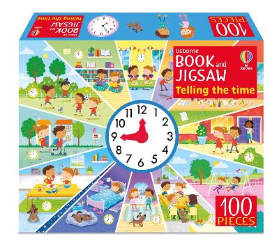 Usborne Book and Jigsaw Telling the Time — Wordsworth Books